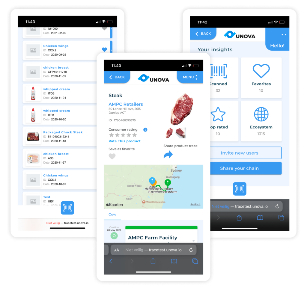 Trace App - Hubwatch